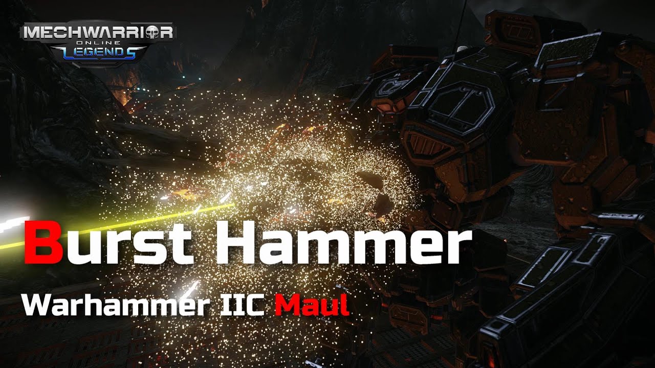 Mechwarrior Online | Warhammer IIC Maul - Burst Hammer - YouTube