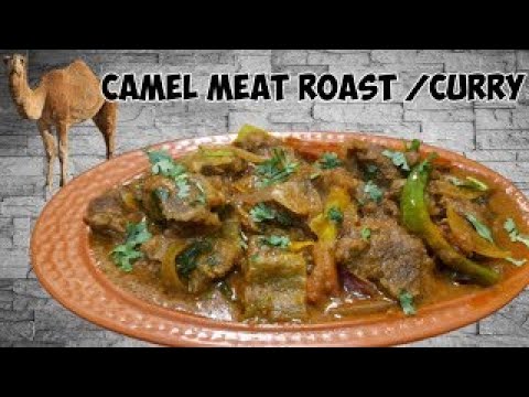 Roasted Camel Meat Recipe Camel Meat Roast🐪😋 - YouTube