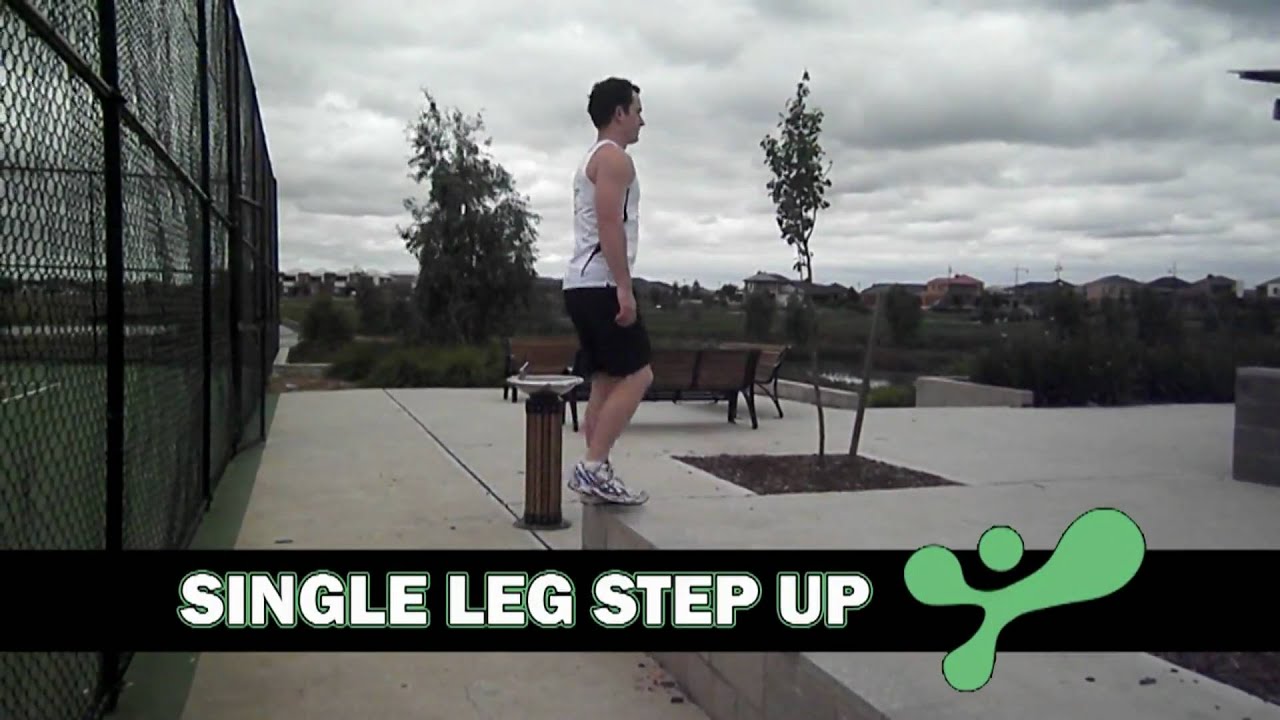 Single Leg Step Up - Exercise of the Week - YouTube