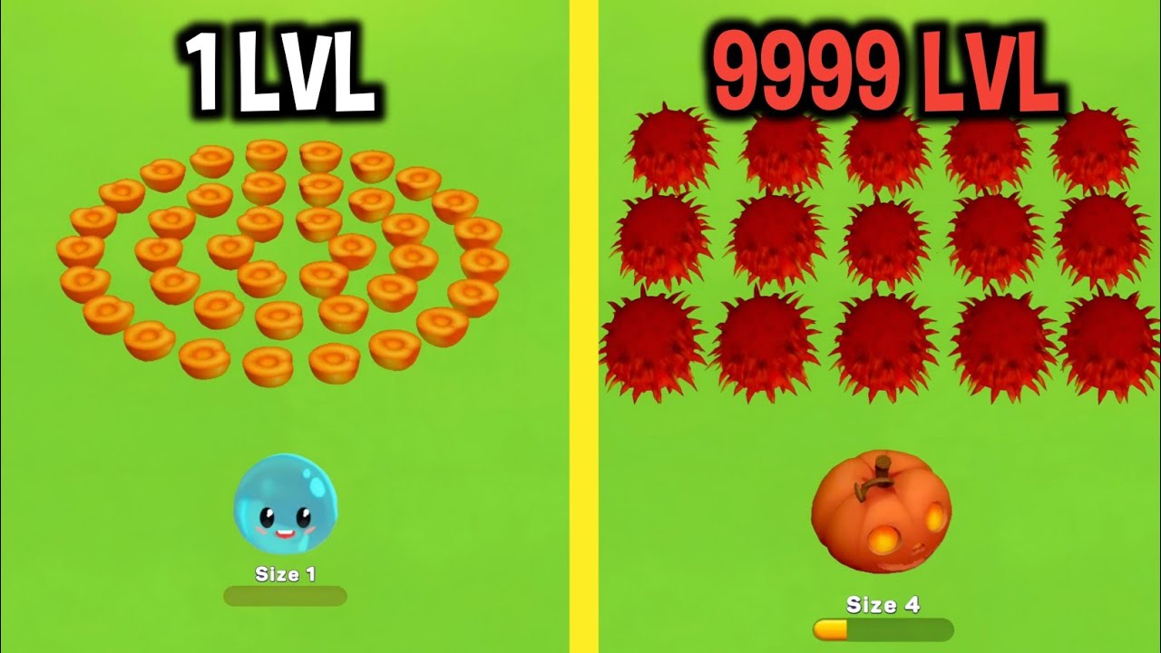 MAX LEVEL in Slime Eat All Game - YouTube