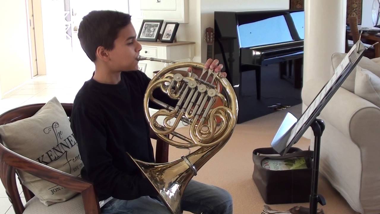 French Horn Study No 95 by Anton Horner - YouTube