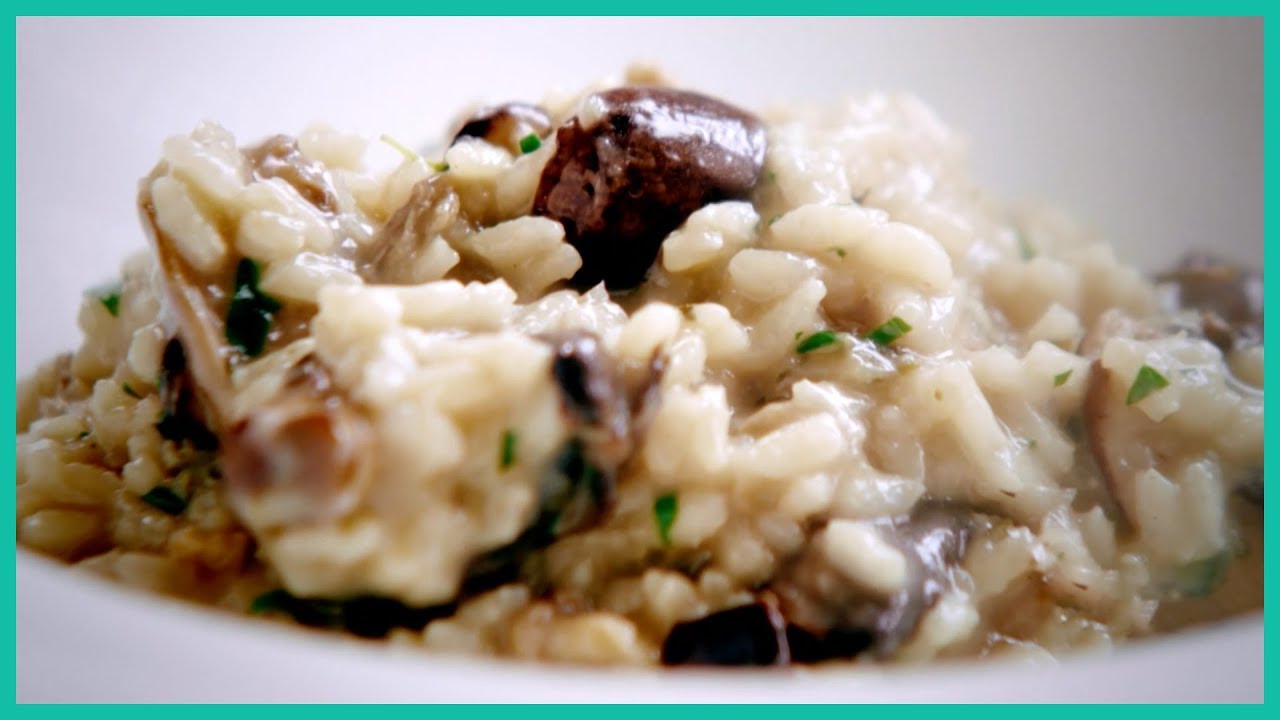 Easy Mushroom Risotto In Under 30 Minutes - YouTube