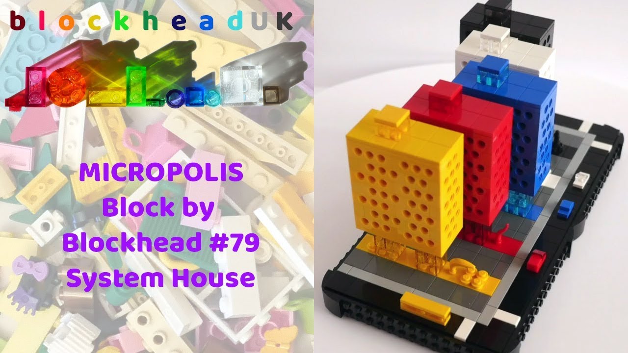 System House - LEGO Micropolis Block by Blockhead #79 - YouTube