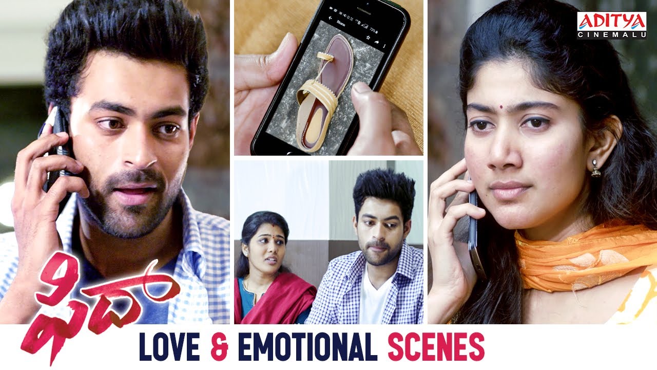 Fidaa Movie Love & Emotional Scenes | Telugu Movies | Varun Tej, Sai ...