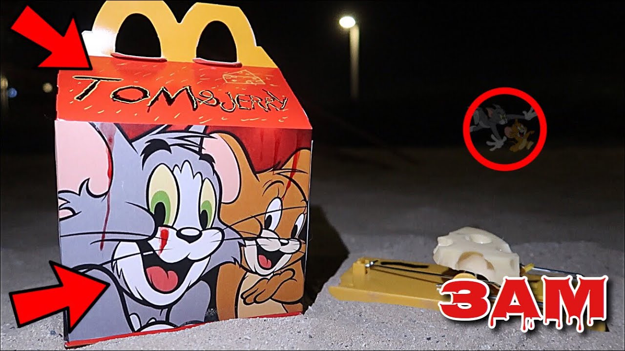 DO NOT ORDER TOM & JERRY HAPPY MEAL AT 3AM!! *OMG HE ACTUALLY CAME TO ...