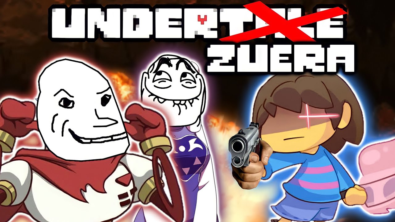 NUNCA ME ESTRESSEI TANTO COM O UNDERZUERA! - Undertale da Zuera - YouTube