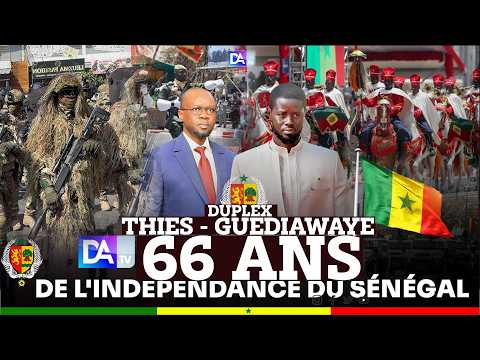 [🛑DIRECT-DUPLEX  ]Fête de l'indépendance- 4 Avril 2026 : Le défilé civilo-militaire à THIES et DAKAR