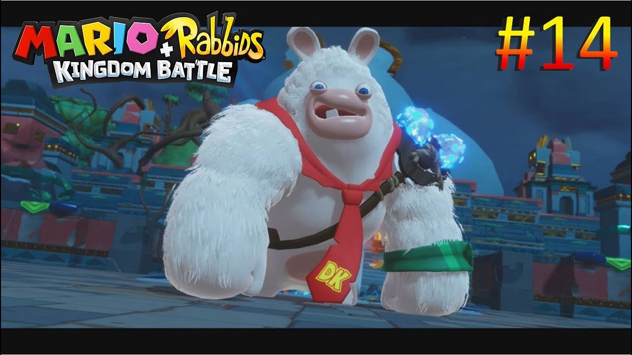 Mario and Rabbids: Kingdom Battle - DK Adventure DLC - Mega Rabbid Kong ...