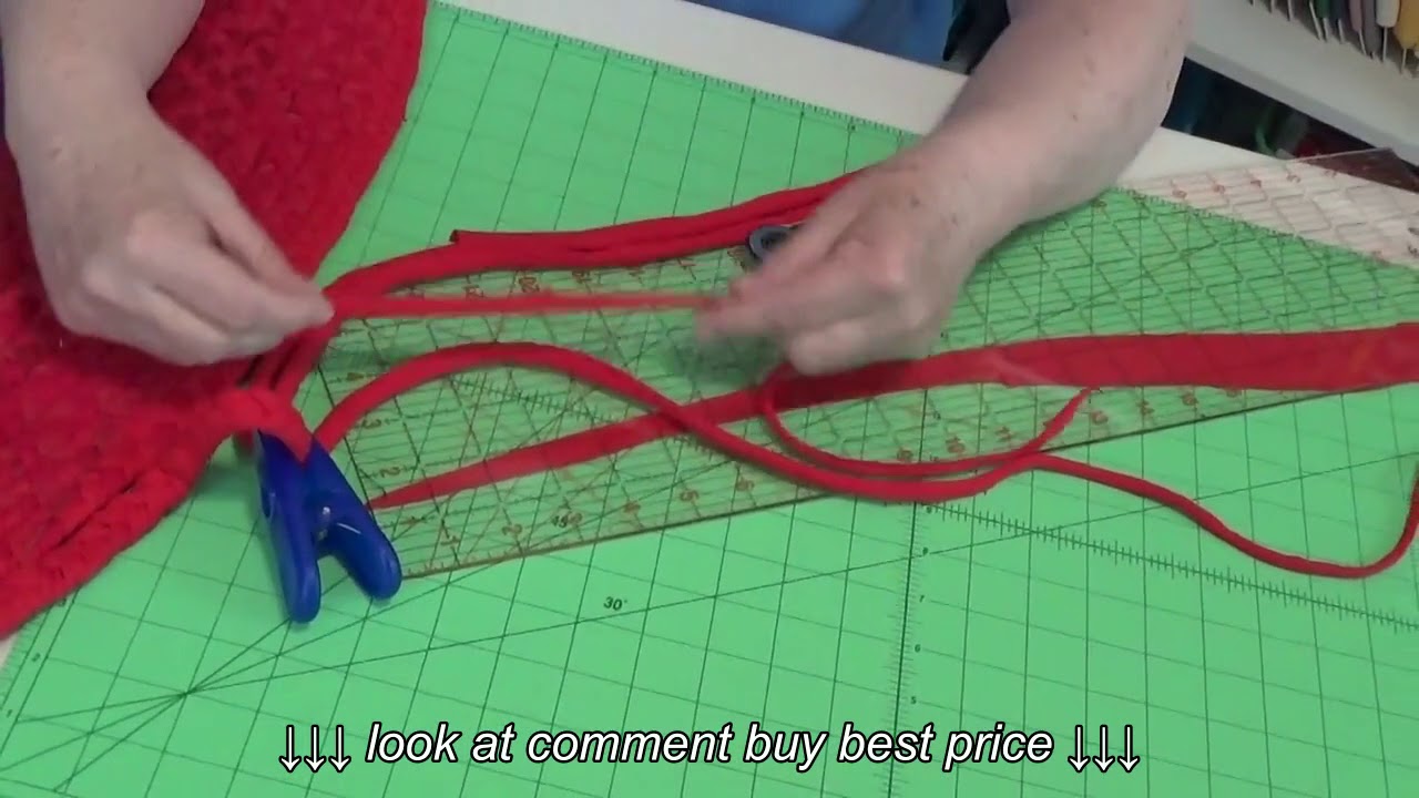 Braided Rug Part 6 Finishing Braid - YouTube