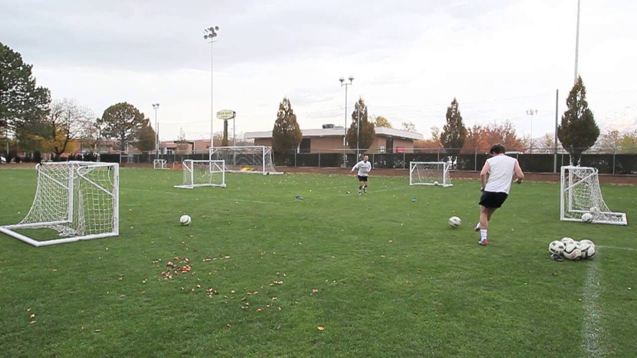 Homemade Footbonaut - YouTube