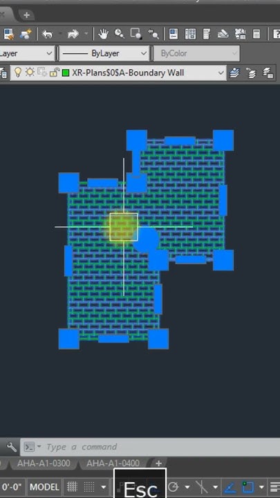 Generate Hatch Boundary in autocad #architecture #autocad #hatchboundaryinautocad - YouTube