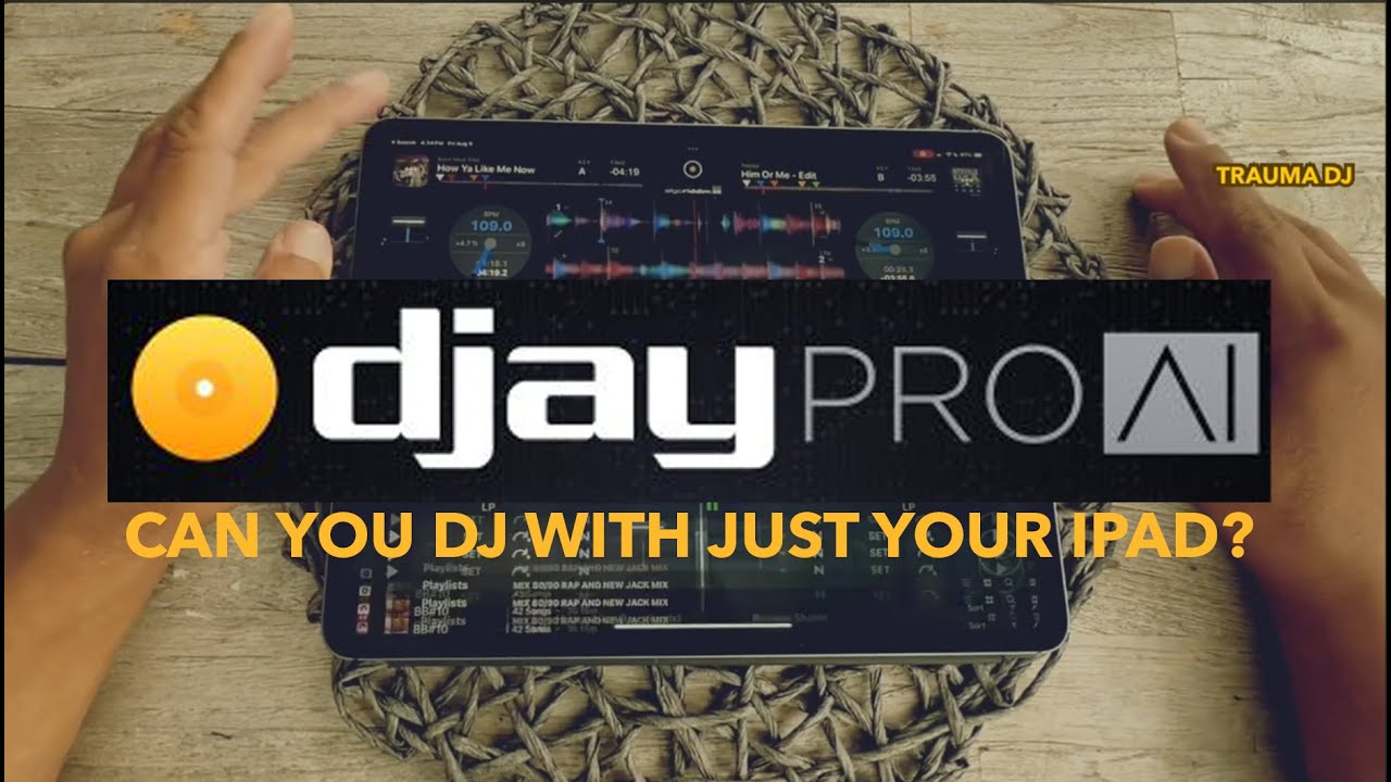 iPad DJing with Djay Pro AI: Next-Level Mixing Without the Gear! 🎧🔥 - YouTube