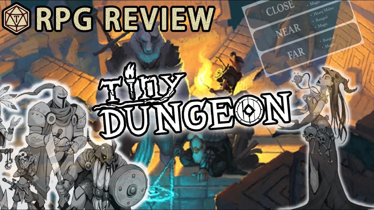 Tiny Dungeon might be the most rules-light RPG you ever play ⚔️ RPG Review & Mechanics - YouTube