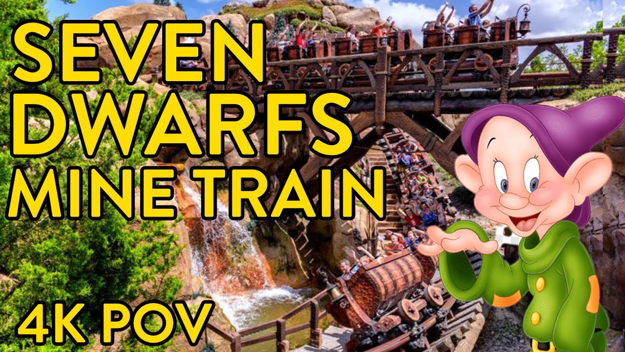Seven Dwarfs Mine Train Night Ride POV | Magic Kingdom | Disney World ...