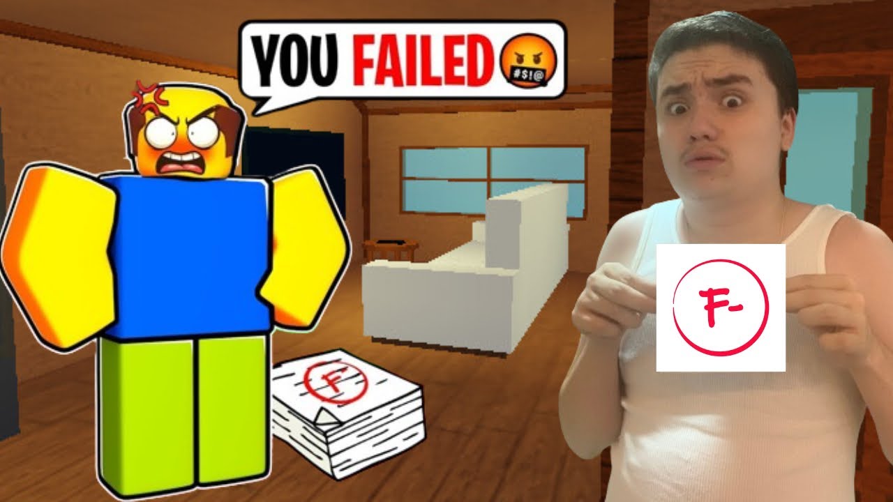 Oops I Failed My Math Test In Roblox * GOT THE ULTRA RARE ENDING ...