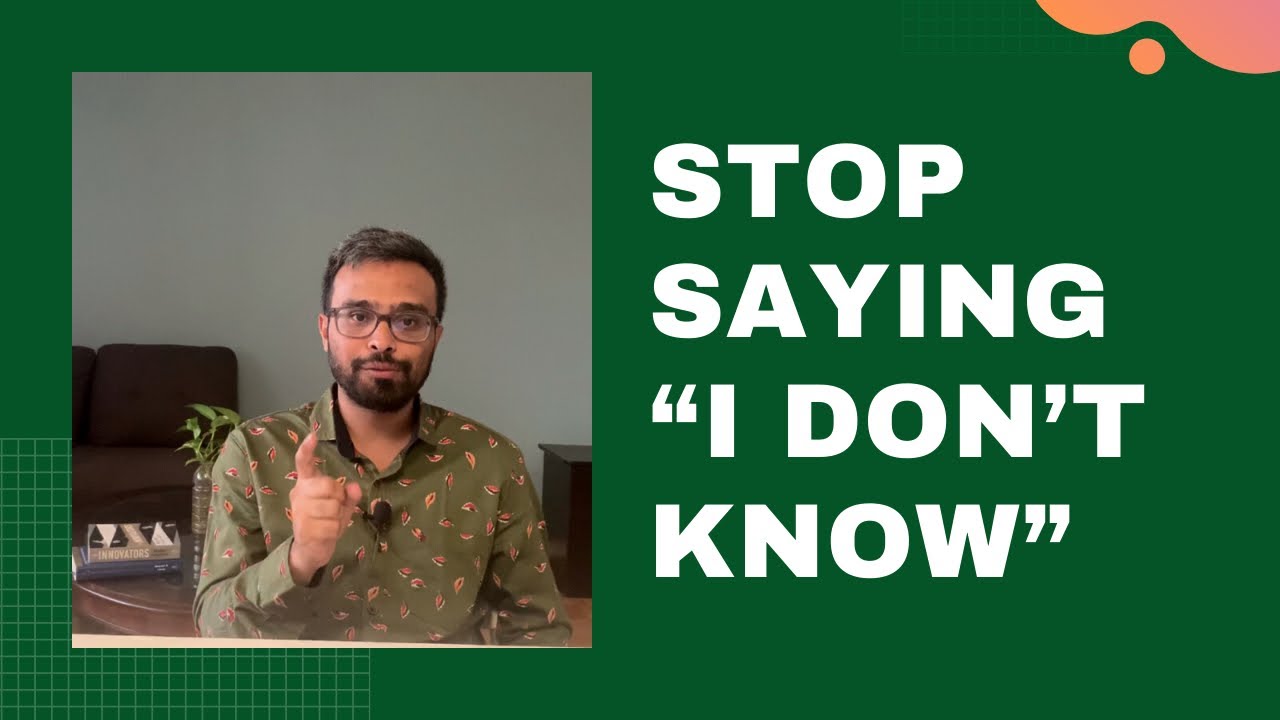 10 Unique Ways Of Saying "I Don't Know"| How To Sound Polite | English ...