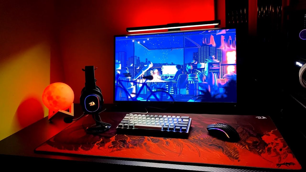 Montei um Setup Todo da Redragon - YouTube