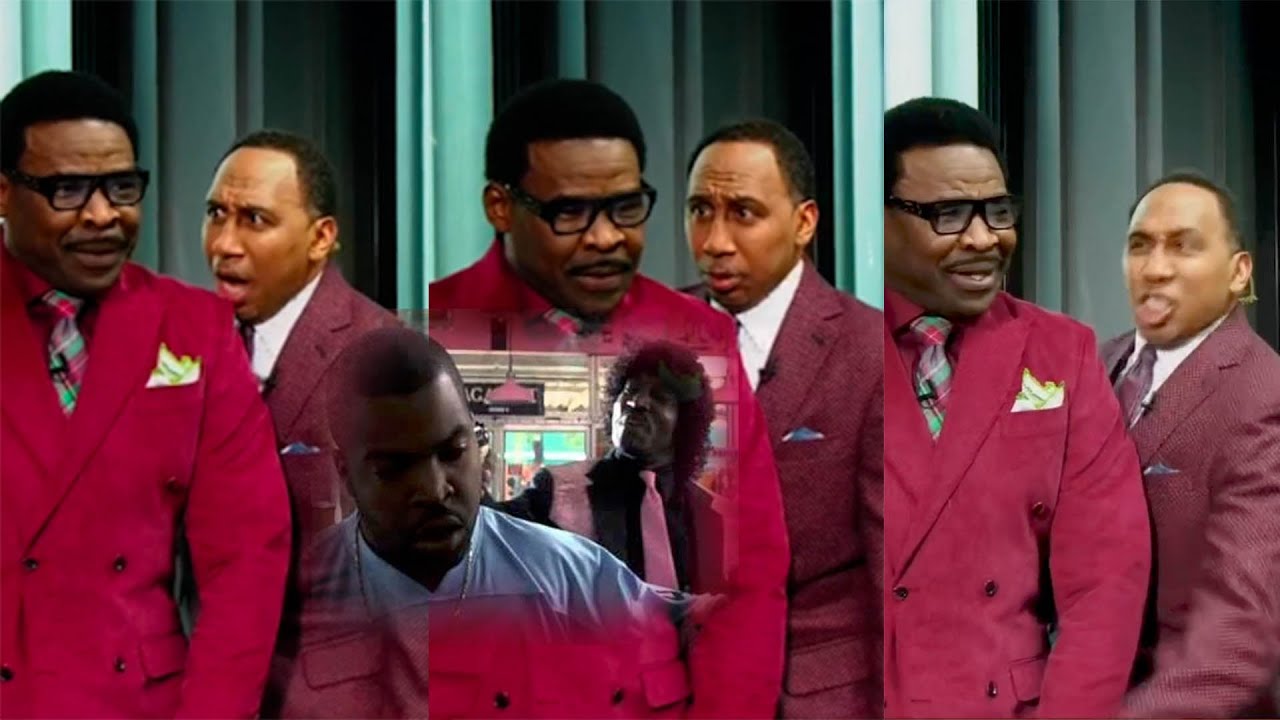 Stephen A Smith GOES OFF on Michael Irvin, Pinky from Next Friday STYLE ...