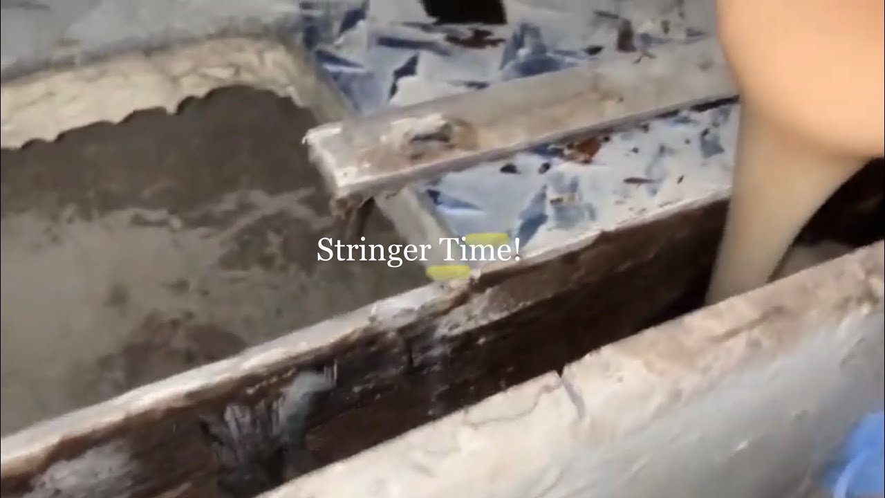 Repairing a rotten stringer - YouTube
