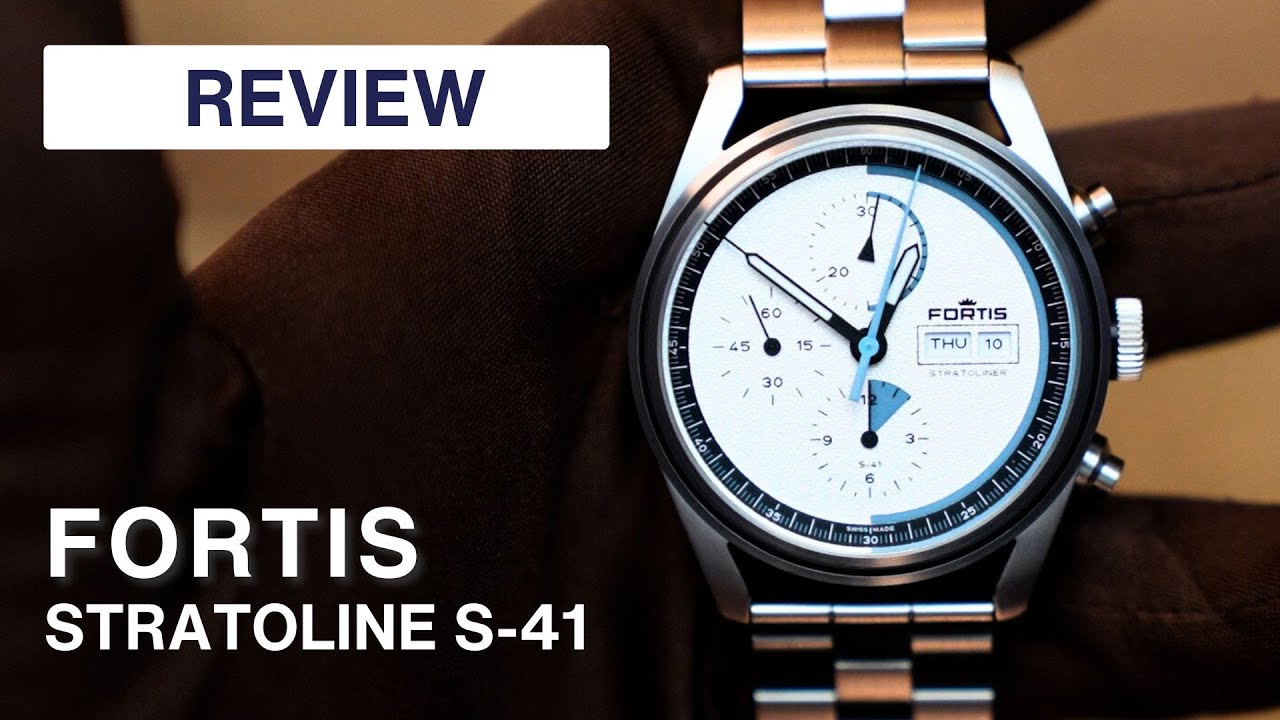 Fortis Stratoline S 41 White Dust F2340006 | Watch Review | Deutsch ...