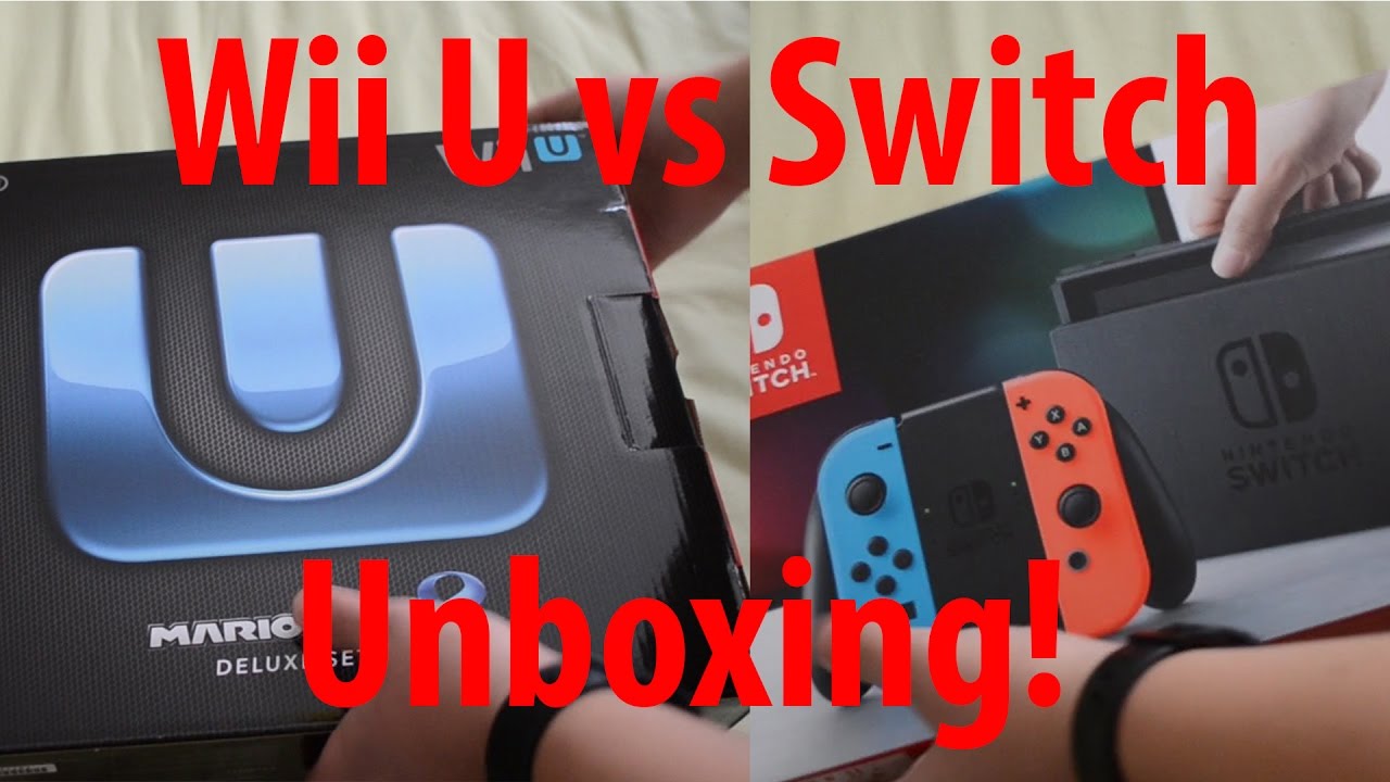 Wii U Unboxing vs Nintendo Switch Unboxing! - YouTube
