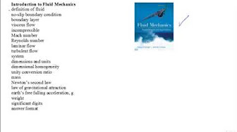 Fluid Mechanics ME3663 Summer2015 - YouTube
