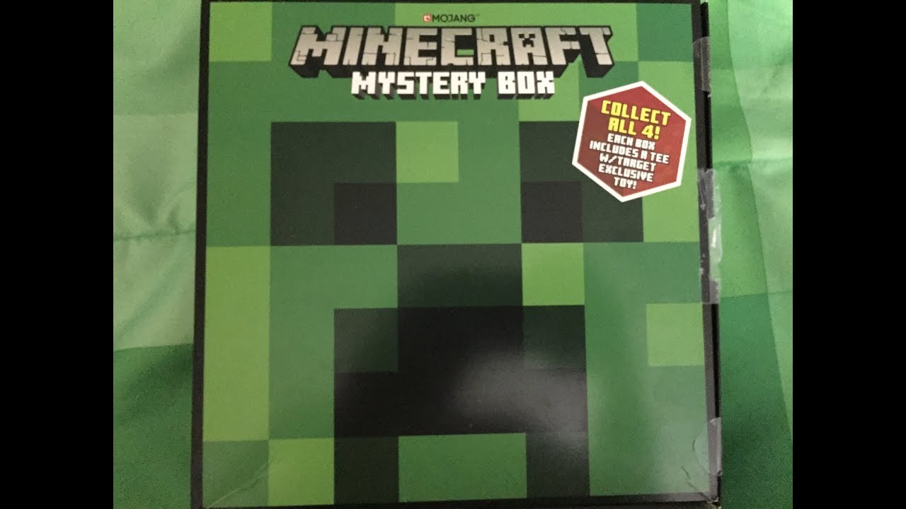 Minecraft Mystery Box 📦 - Unboxing - YouTube