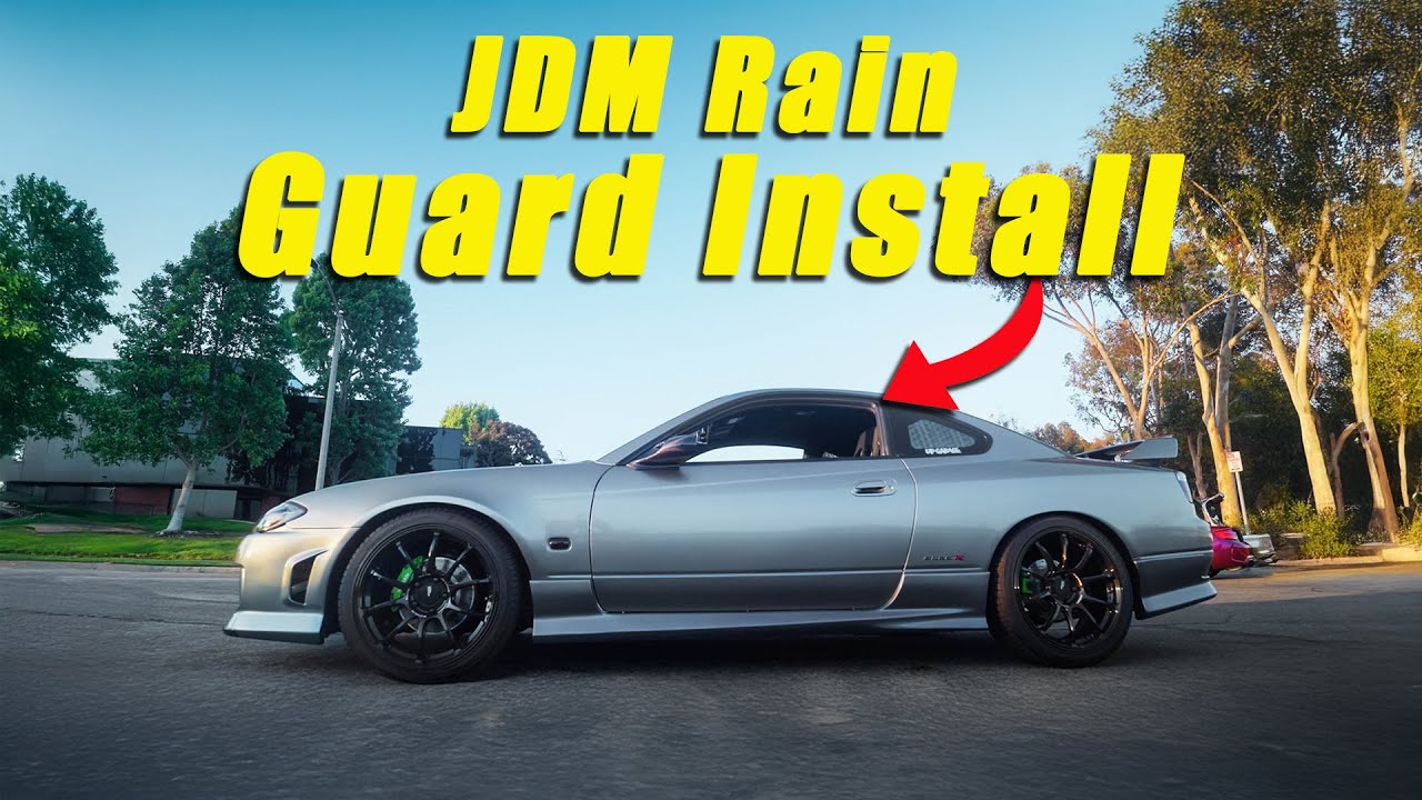 How to Install JDM Rain Guards on Any Car | DIY Window Visors Tutorial - YouTube