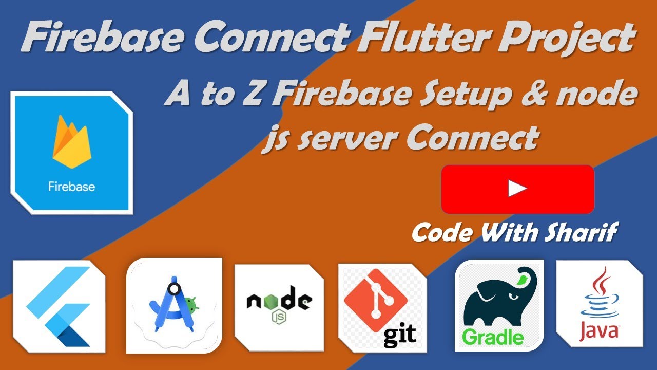 Flutter Setup Firebase Setup Node Js Server Connect Code With