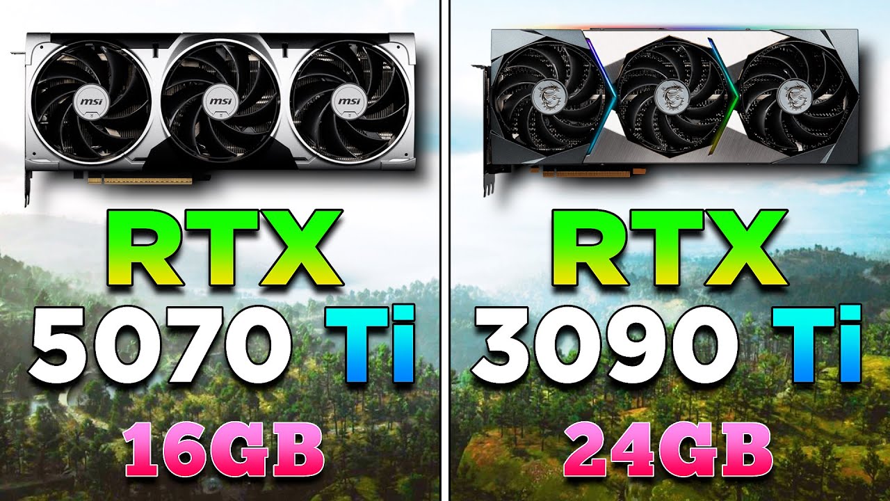 RTX 5070 Ti 16GB vs RTX 3090 Ti 24GB | PC Gameplay Tested - YouTube