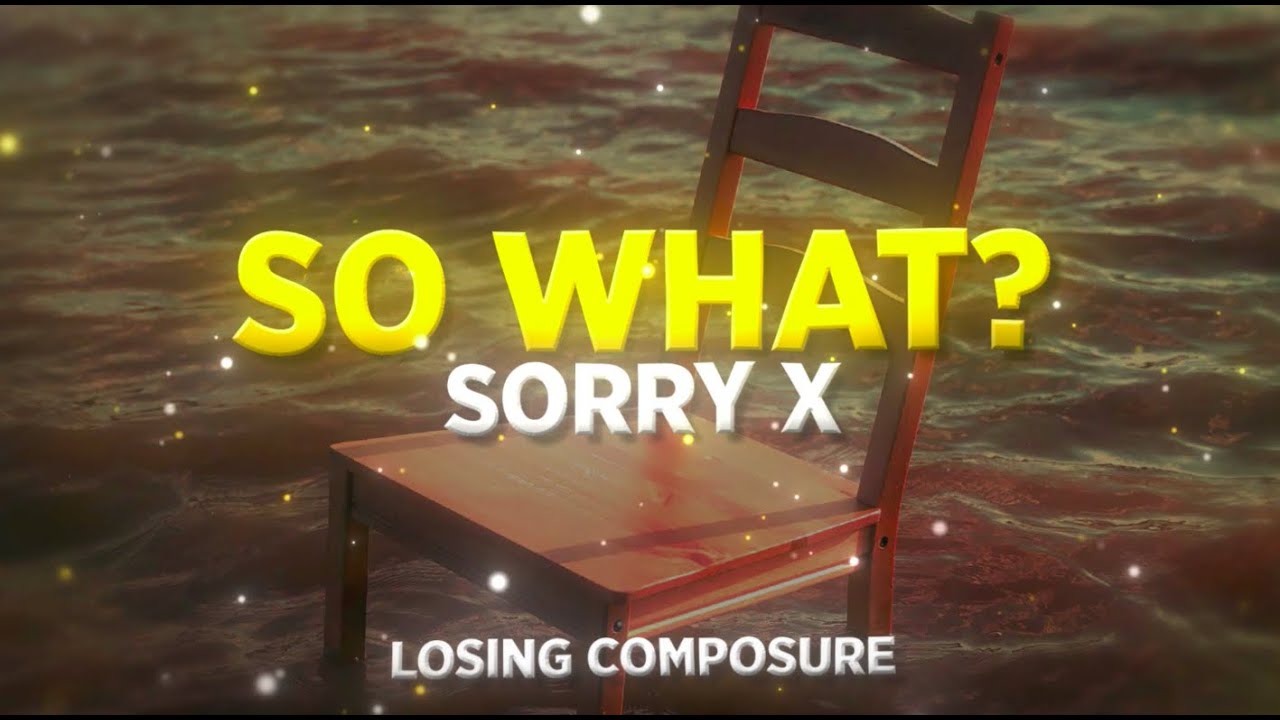Sorry X - So What? [Official Lyric Video] - YouTube