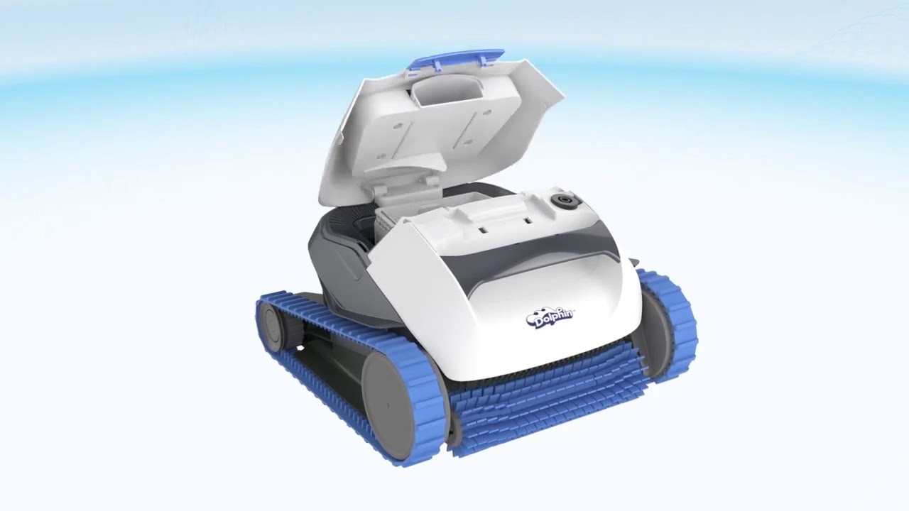Conocé el robot limpia piscinas Dolphin S50 | HIDROAL - YouTube