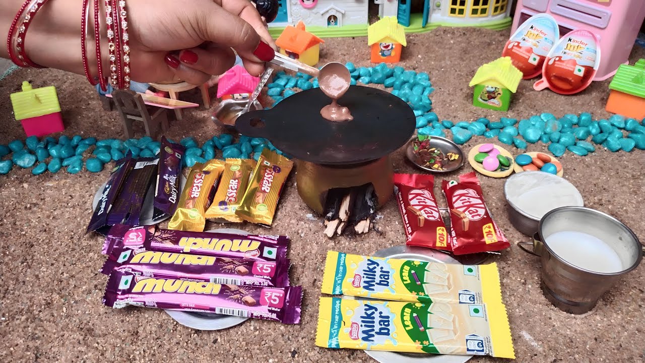 Miniature all chocolate Dosa recipe | All chocolate Recipe | Dosa ...