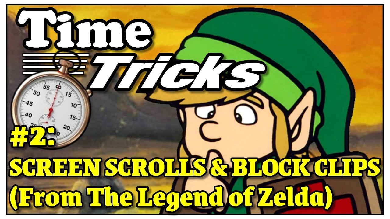 Time Tricks #2: Screen Scrolls & Block Clips (The Legend of Zelda) Speedrun Tricks Everyone Can ...