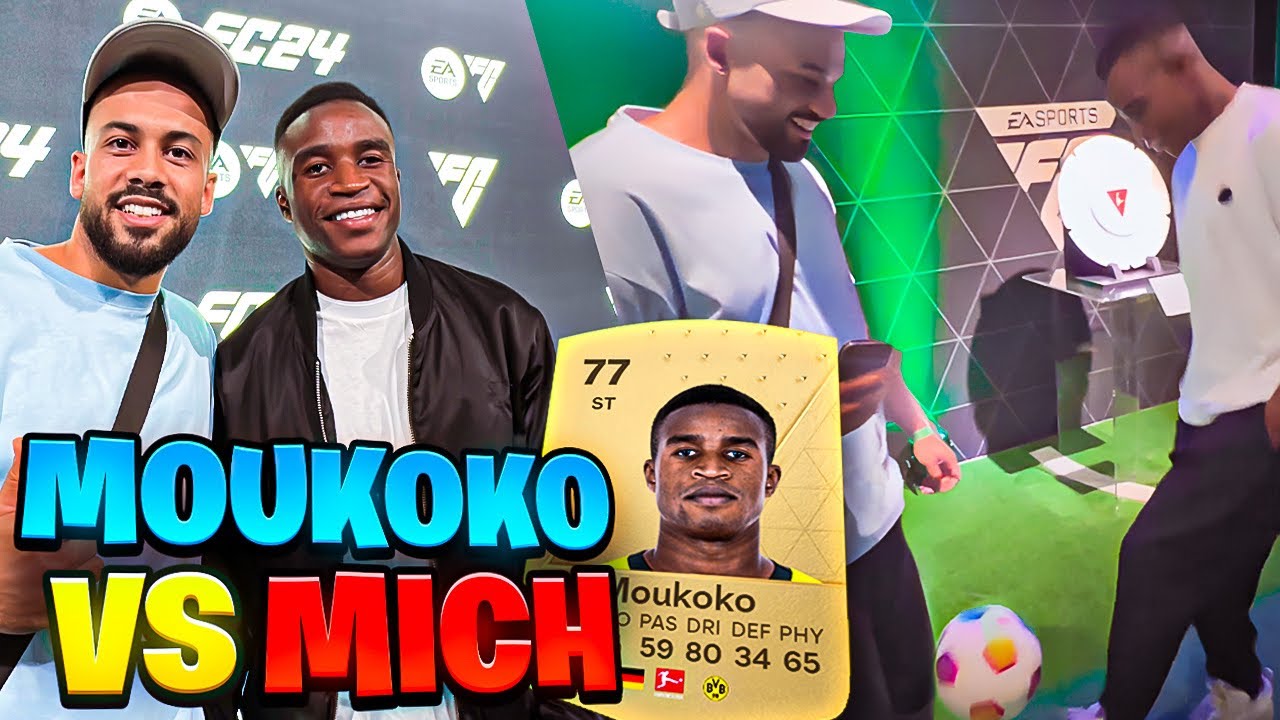 Wunderkind Youssoufa Moukoko Vs Mich! - YouTube