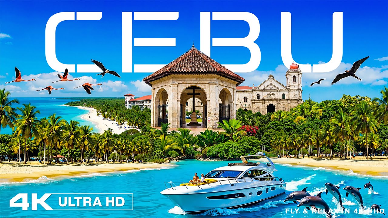 Cebu, Philippines 4K - Breathtaking Beaches, Secluded Islands ...