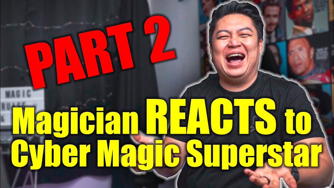 Magician REACTS to World's Largest Magic Competition | Cyber Magic ...