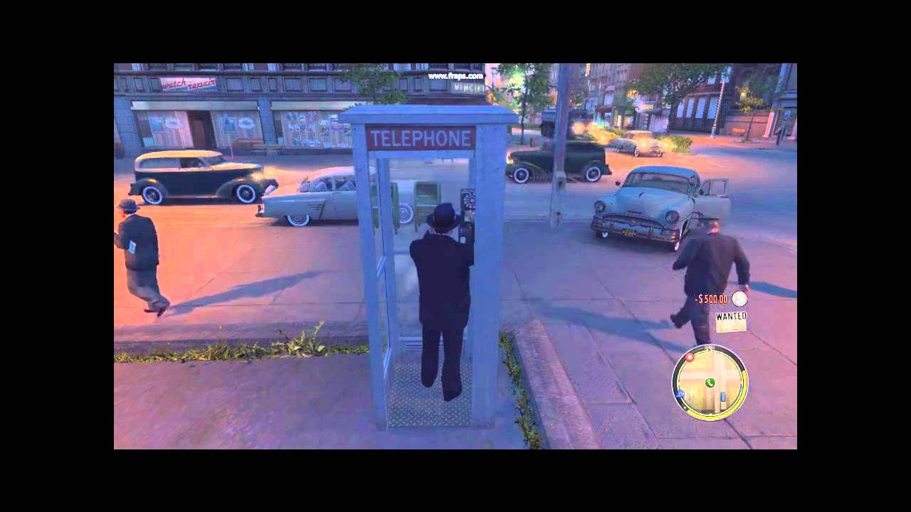 Mafia 2 what's the use of a phone - YouTube