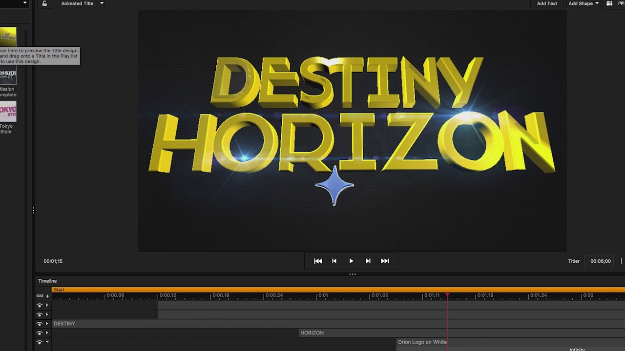 NBFX Titler Pro 6 Title Designer - YouTube