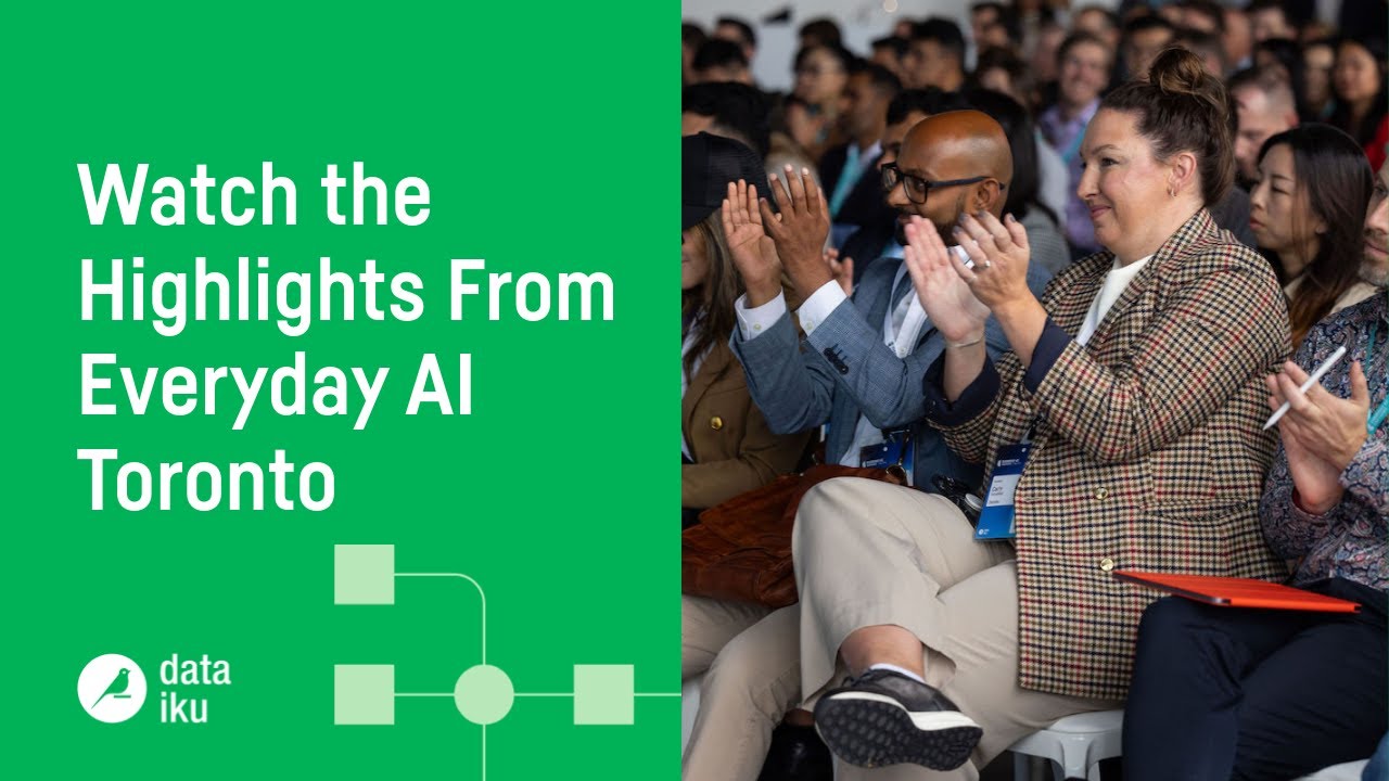 Step Into the Everyday AI Summit Experience | Doug Harrison, Dataiku | EAI Summit Toronto 2024 ...