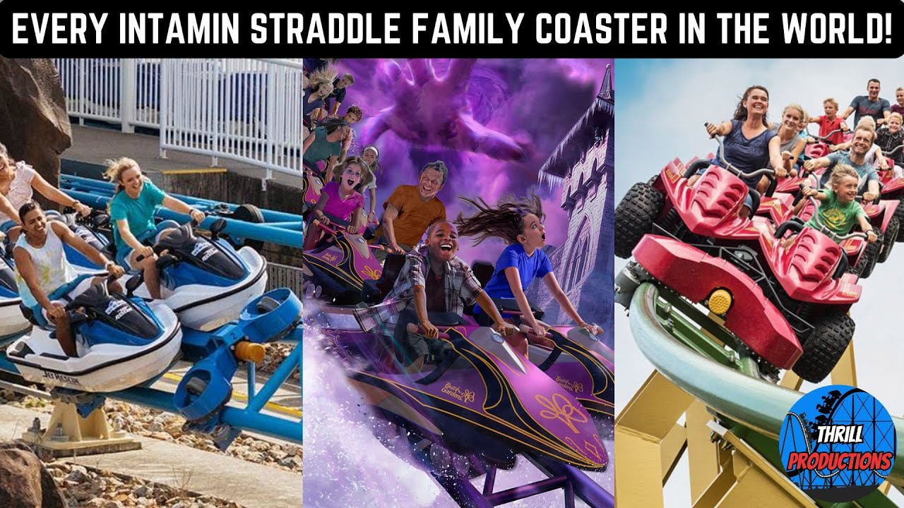 Every Intamin Straddle Family Launch Coaster in the World! 2008-present ...