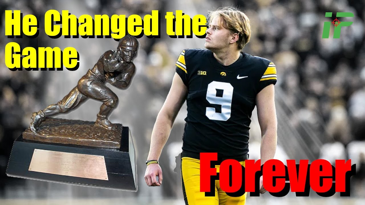 Why Iowa's Punter Tory Taylor should Win the Heisman (In Depth ...