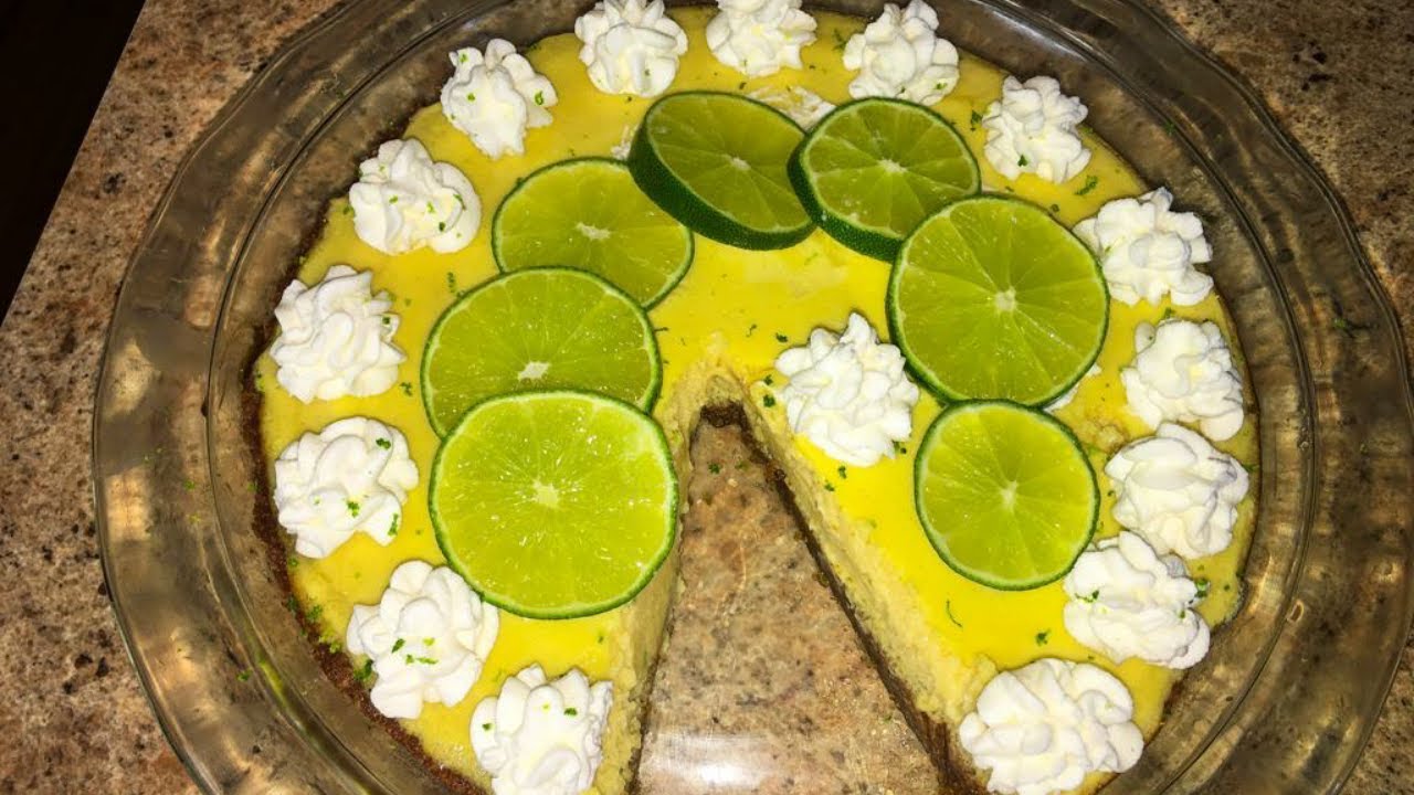 THE BEST KEY LIME PIE RECIPE |HOW TO MAKE A KEY LIME PIE| KEY LIME PIE ...