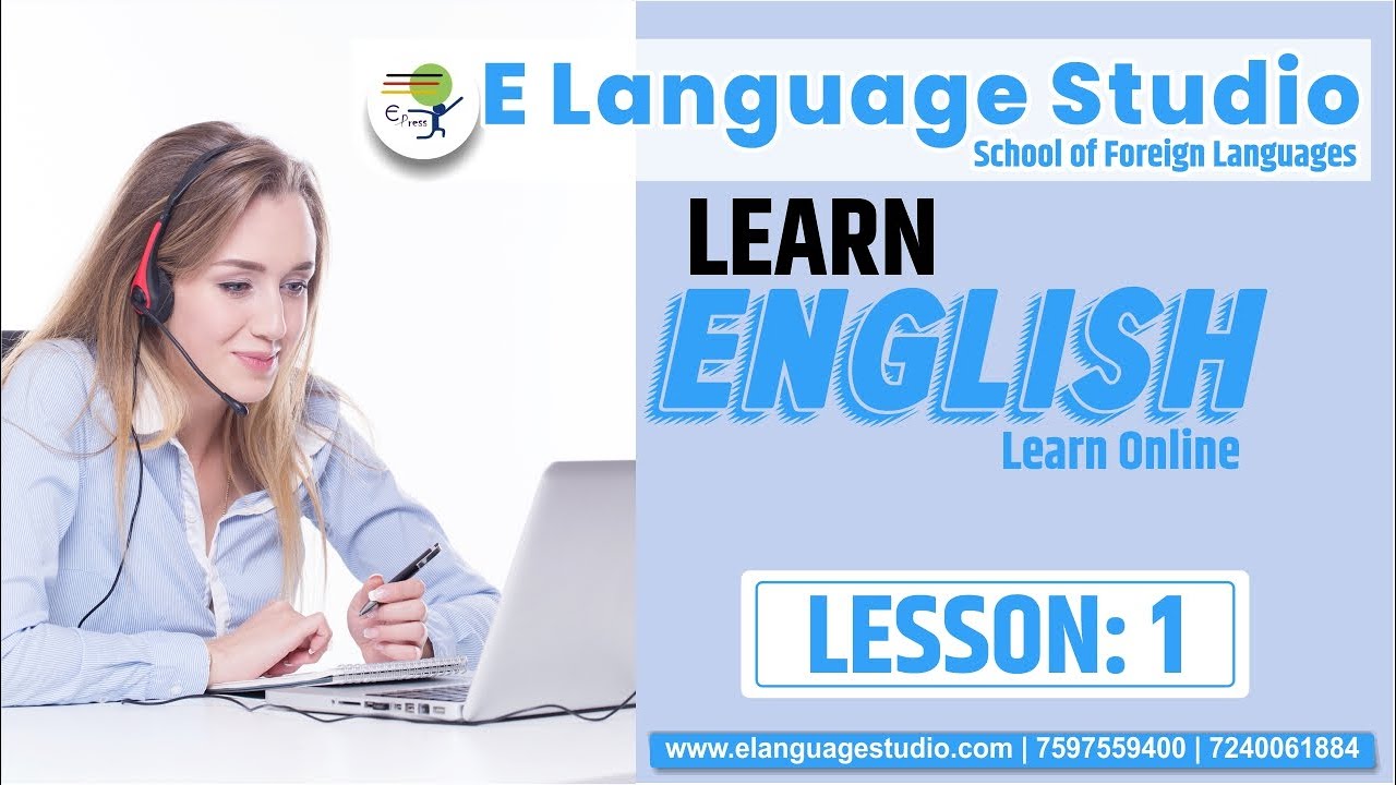English Grammar Course For Beginners: Basic English Grammar Lesson 1 ...