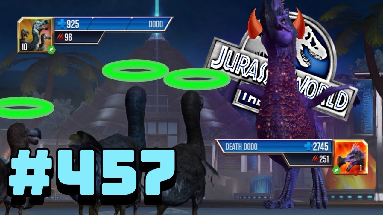 Good Dodo VS Bad Dodo!!! • Jurassic World: The Game (Ep. 457) - YouTube