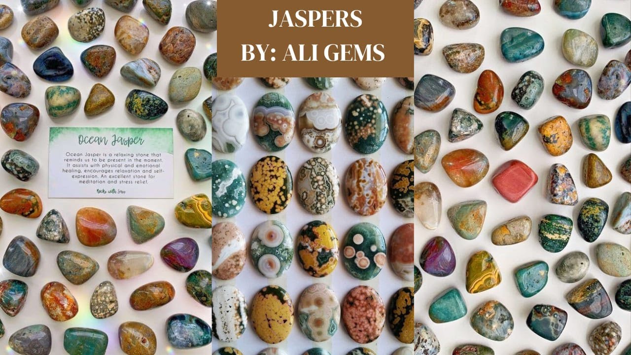 Jasper Gemstone | Properties | Types | Visuals - YouTube