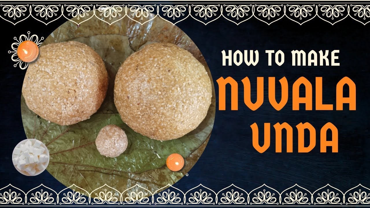 nuvvula unda nagula chavithi prasadam special recipe in different style ...