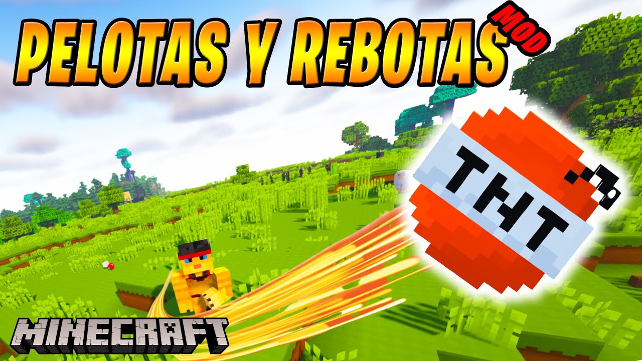 BOUNCING BALLS Mod - PELOTAS PARA REBOTAR!! en MINECRAFT Review en ...