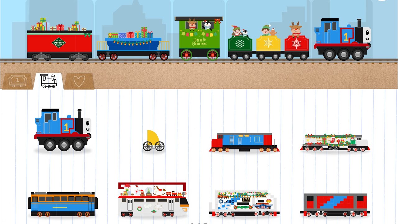The Ugly Thomas 😄😄 - Labo Christmas Train - YouTube