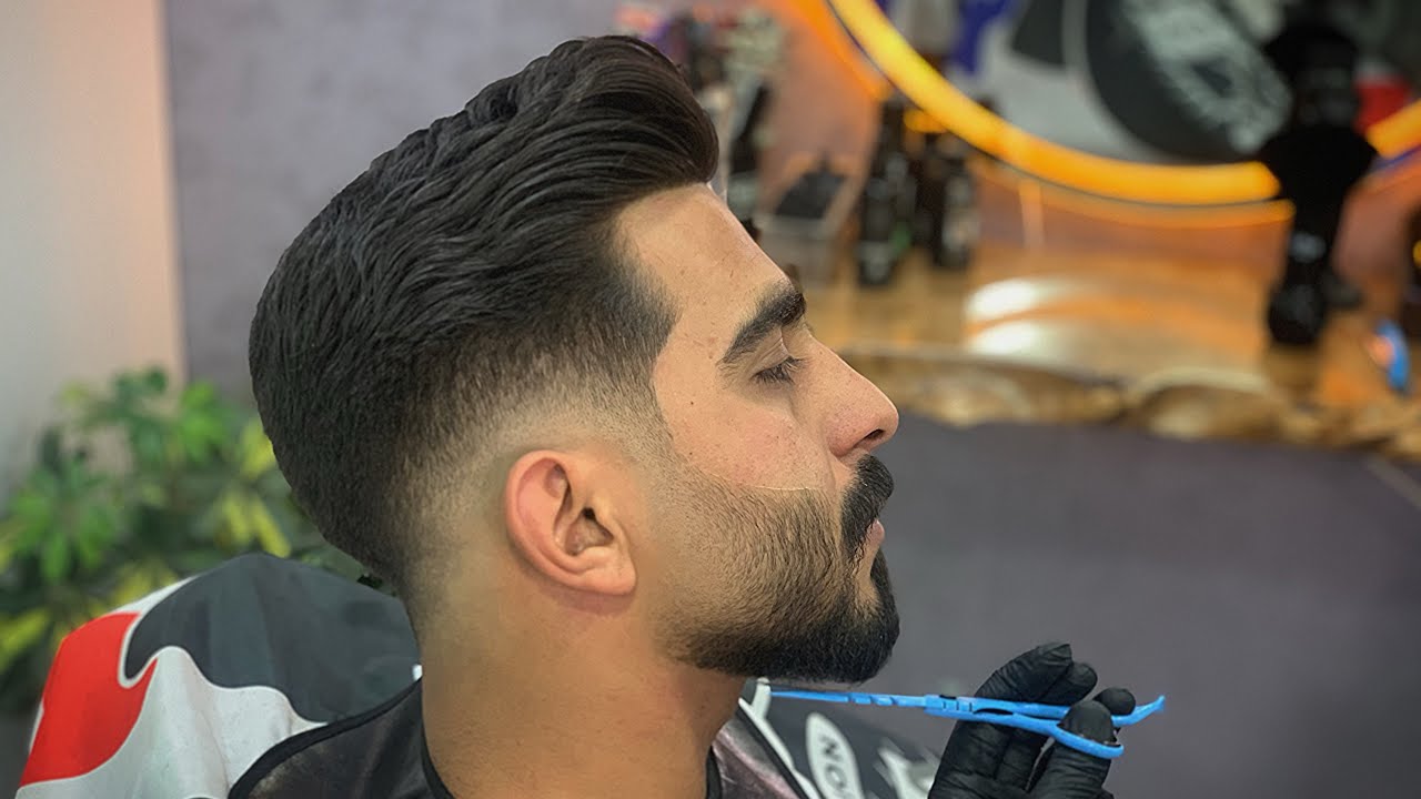 ASMR BARBER - perferct mid fade tutorial 🔥 - YouTube